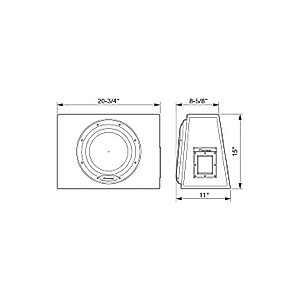 Pioneer TS-WX1210AH 12" Ported Enclosure Active Subwoofer with Built-in Amplifier