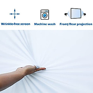 Replacement White Screen Yimukaka 24ft (Inflatable Frame not Included) Inflatable Projector Screen, No Seams