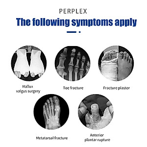 GHORTHOUD Offloading Post Op Shoe Forefoot Foot Shoes for Broken Toe Surgery Non Weight Bearing Medical Shoes for Men and Women(Small