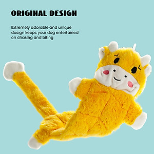 Nocciola Durable Dog Chew Toys for Aggressive Chewers, No Stuffing Dog Toys for Large Dogs, Dog Squeaky Toys for Small Dogs to Large Dogs