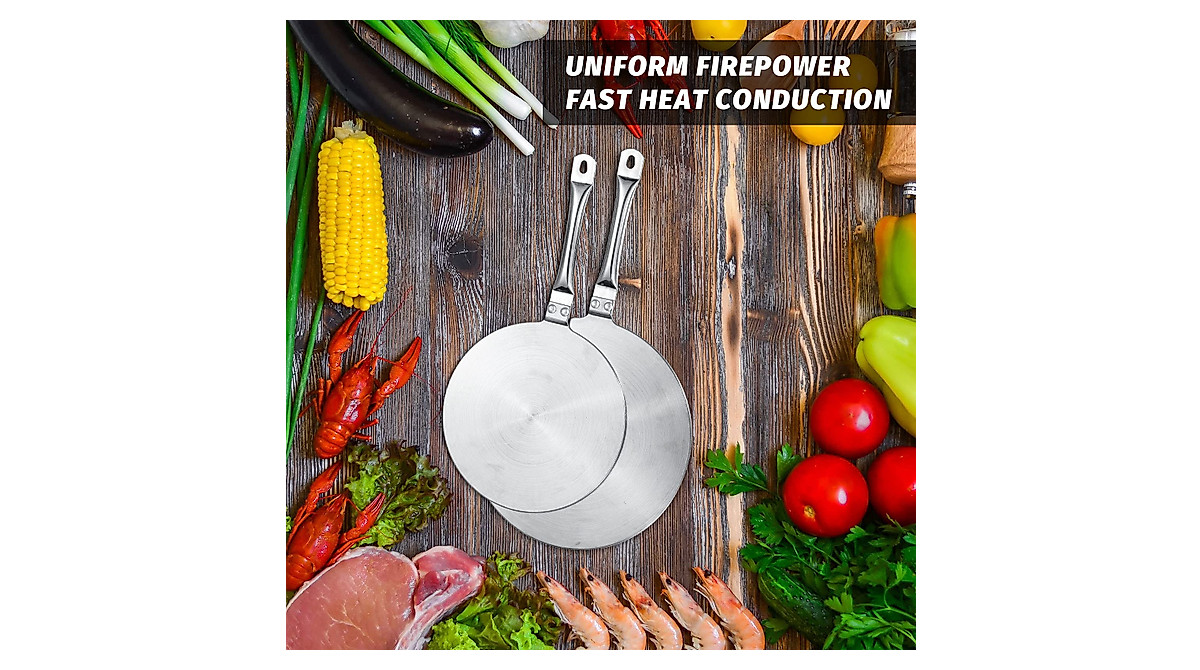 Stainless Steel Heat Diffuser Set for Induction Cookers