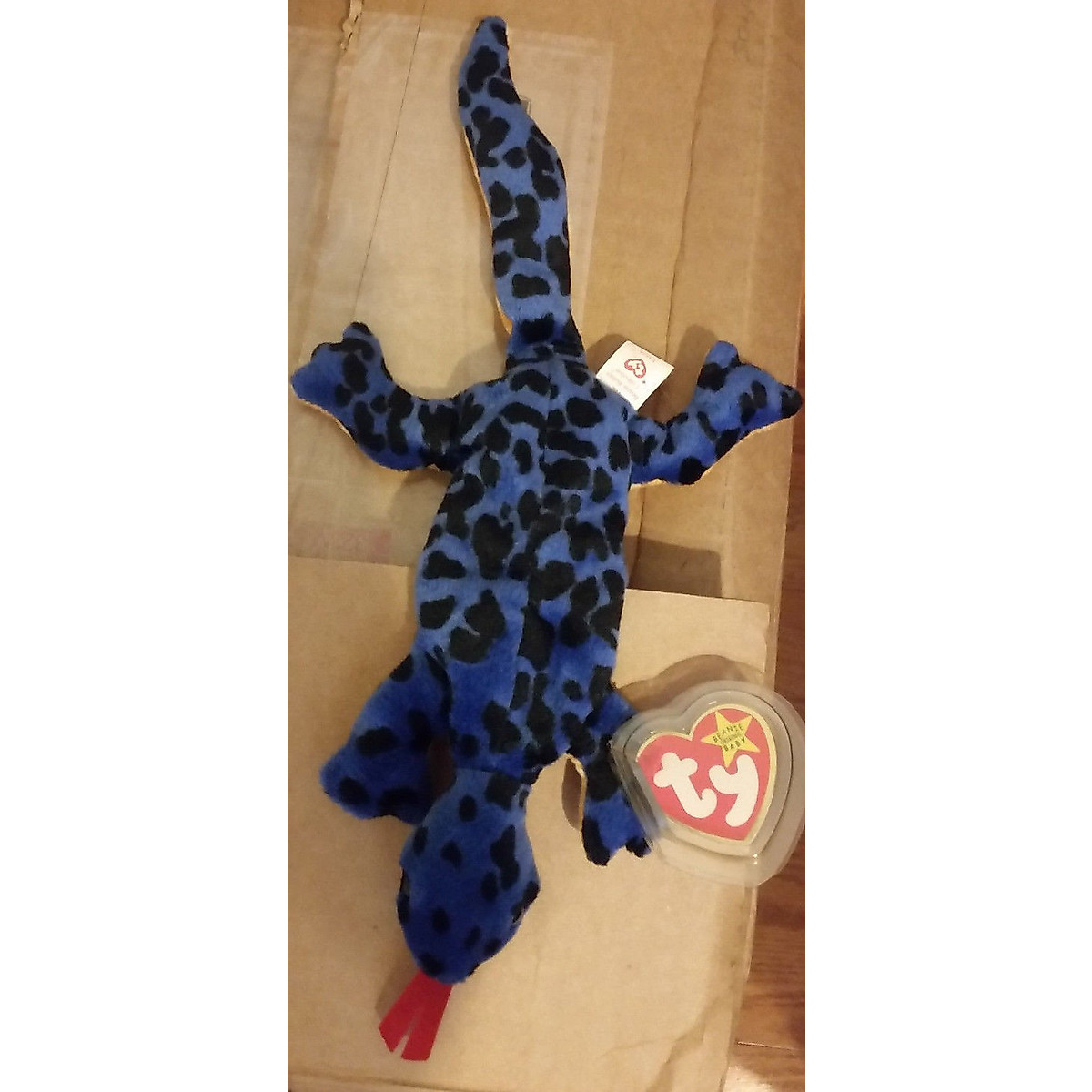 Ty Beanie Baby ~ LIZZY the Lizard ~ MINT with MINT TAGS ~ RETIRED ,#G14E6GE4R-GE 4-TEW6W208857