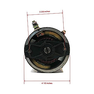 New Slot Shaft Plow Motor for Fisher & Western Snow Plow Applications 21500K-1 21500 48285 46-2473, 46-2584, 46-3618, 46-4175 MKW4009, MUE6103, MUE6111, MUE6111S, MUE6206AS, MUE6306