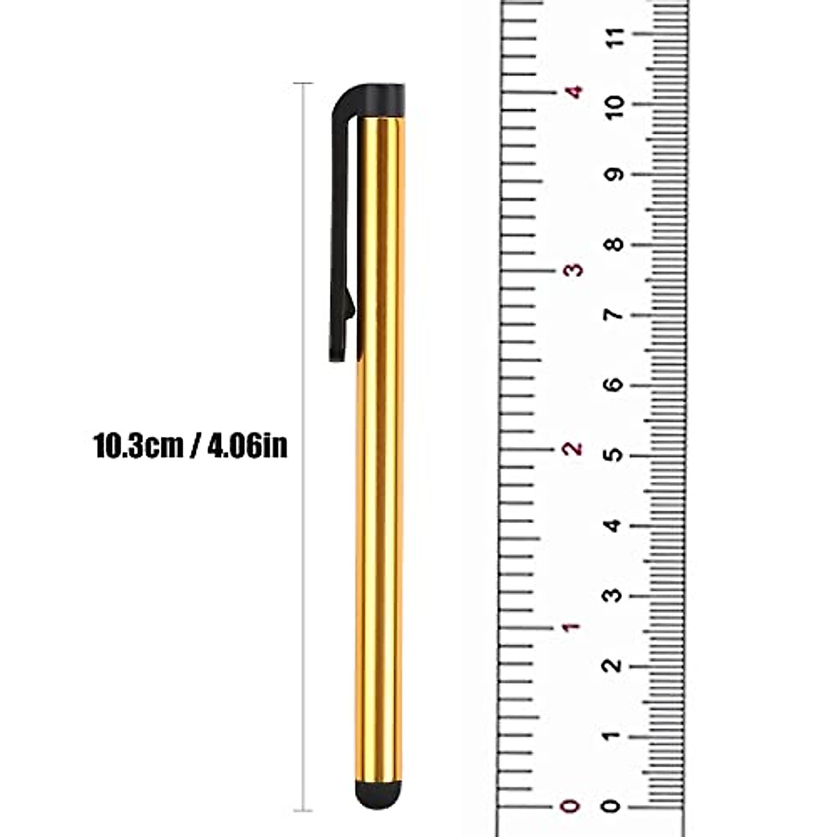 Evermarket Stylus Touch Screen Pen for iPad 2/3 3rd 4th iPad Air Pro iPhone 7 6s 6 Plus 4 4S 5 5S 5C SE iPod Touch (Pack of 5)