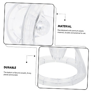 2Pcs Transparent Printing Pen Holder Base Pen Stand Accessories for Printer Pens