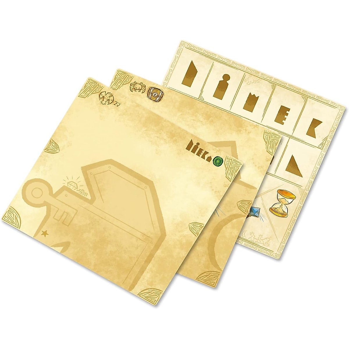 Shadow Glyphs Logic Puzzle Board Game | LogiQuest Puzzle Adventure Game | Kids & Family Puzzle Game | Includes 40 Puzzles | Convenient Portable Case | Ages 8+ | 1 Player | Avg. Playtime 15 Minutes