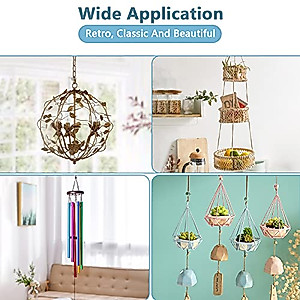 HARSKIYER 6pcs Black Ceiling Hooks, 3" / 75.5mm Ceiling Mounted Hooks Heavy Duty Swag Hook for Hanging Plants Fruit Basket Wind Chimes Lamp