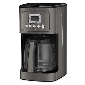 Cuisinart DCC-3200BKS Perfectemp Coffee Maker,14 cups Black Stainless Steel (Renewed)