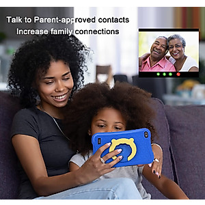 NOBKLEN Kids Tablet 7 Inch Tablet - 2GB RAM and 32GB Storage, 3000mAh Battery, Dual Cameras, and Parental Controls