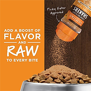 Instinct Raw Boost Shakers Freeze-Dried Powder Dog Food Topper - Gut Health, 5.5 oz. Bottle