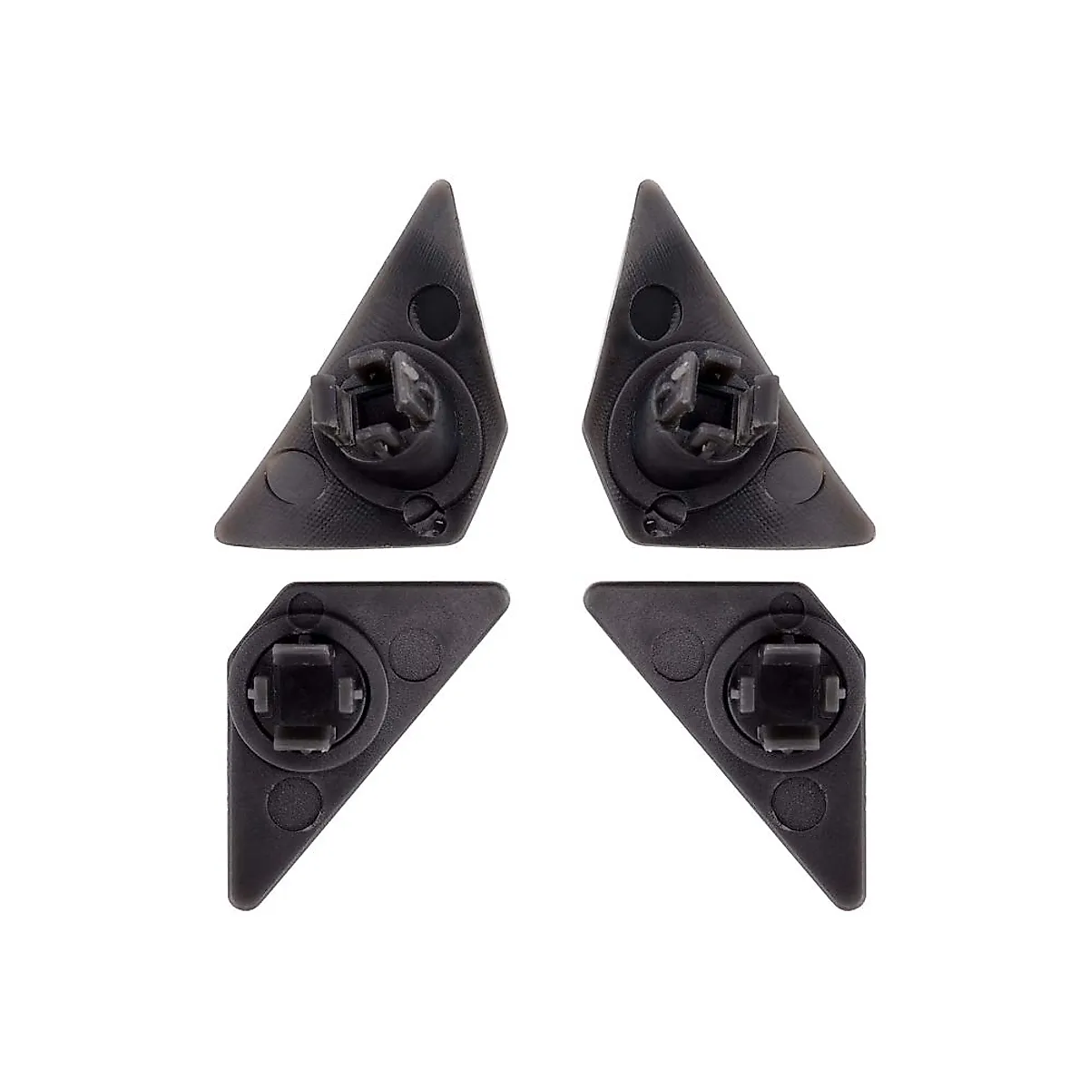 eXtremeRate Replacement Ergonomic Back Buttons, K1 K2 K3 K4 Paddles for PS4 Controller Dawn Remap Kit (Only fits with eXtremeRate Remap Kit)