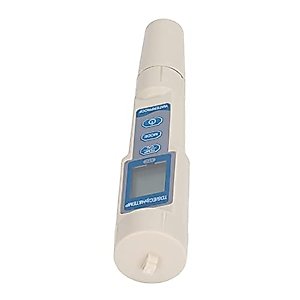 PH Meter, 4 in 1 Portable Ergonomic Water Quality Tester Accurate Large Screen ABS Shell Aquaculture for Laboratory