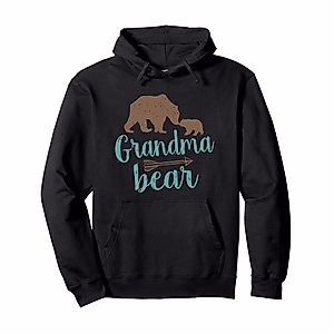Cute Grandma Bear Pullover Hoodie