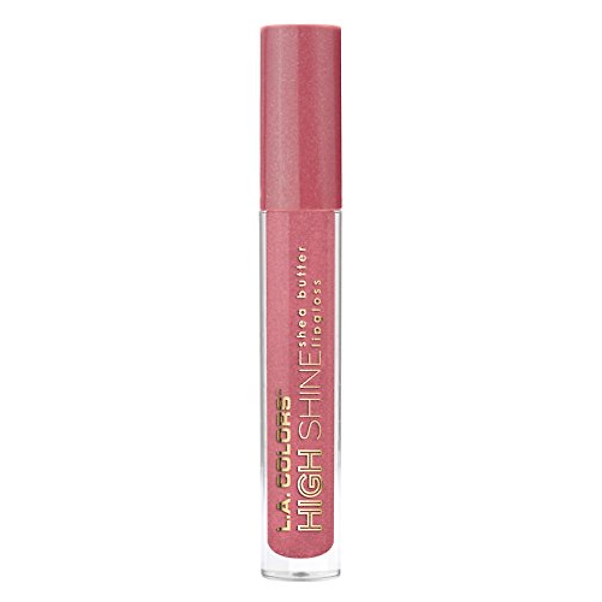 L.A. COLORS High Shine Shea Butter Lip Gloss, Playful, 0.14 Ounce (CLG936)
