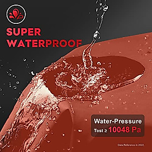 Zettum Riding Lawn Mower Cover - Lawn Tractor Cover Waterproof & Heavy Duty, 600D Outdoor Mower Cover Universal fit with Storage Bag for John Deere, EGO, Toro, Craftsman, Husqvarna, Honda and More