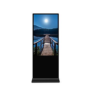 AAA Touch Screen Kiosk - Digital Self Service Kiosk System Hyper Lumin Display Screen Information Kiosk Advertising Digital Signage Interactive Kiosk w/LCD Built-in Media Player - 43"