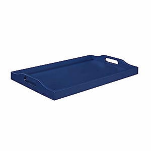 Convenience Concepts Designs2Go Serving Tray, Cobalt Blue