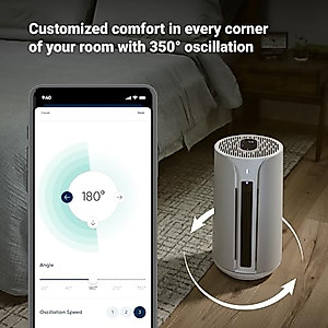 BLUEAIR ComfortPure Most Powerful 3-in-1 Air Purifier: Cooling, Heating, Purifying –HEPASilent Cleaner for Home, Pets, Allergies, Dust, Smoke, Odor – Covers 840 sqft in 60 Minutes – All season comfort