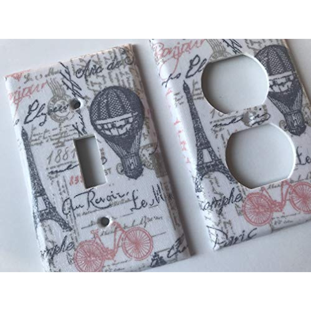 Paris Light Switch Cover - Various Size Light Switchplates Offered