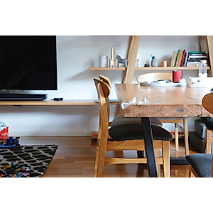 Little Chicks Soft Touch Table Guard Corner Cushions - with Dual Layer Protection - Fits Most Furniture Size Corners - 4 Pack - Transparent - Model CK029