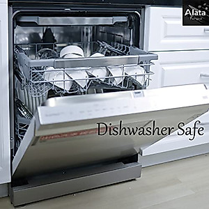 Alata Potter 20-Piece Forged Silverware Set Stainless Steel Flatware Set Cutlery Set,Service for 4,Mirror Finish,Dishwasher Safe