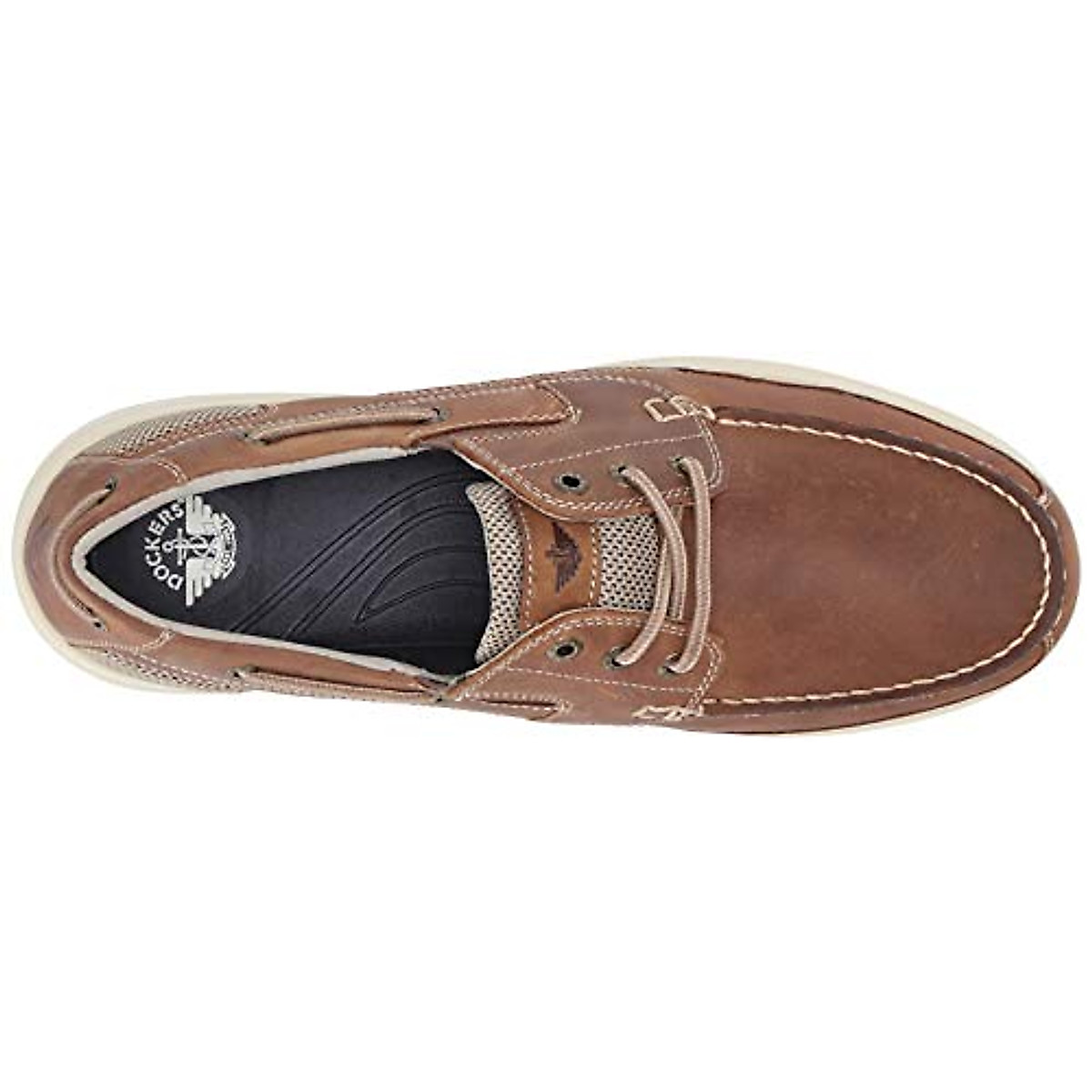 Dockers Men's Beacon Boat Shoe, Dark Tan, 11