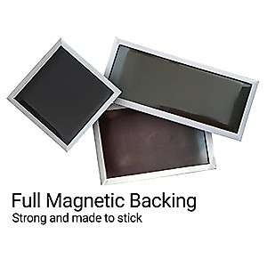 Ninga Manitoba Souvenir 2.5 x 2.5 Inches Magnet Camping Tent Design 4-Pack