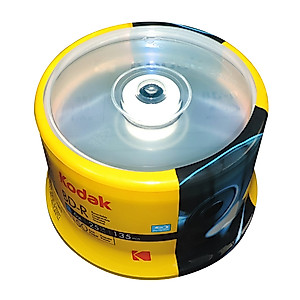 KODAK BD-R 6X 25GB 50-Pack Cakebox