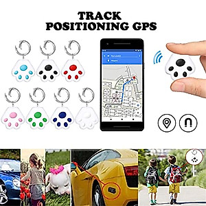 Cat Dog Mini Tracking Loss Prevention Locator, Anti-Lost Waterproof Device Tool Pet GPS Locator, for Finding Objects Kids Children Wallet Luggage