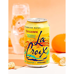 LaCroix Sparkling Water, Tangerine, 12 Fl Oz (pack of 12)