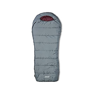 Coleman Sleeping Bag—Tidelands 50° Big & Tall Mummy Sleeping Bag for Adults