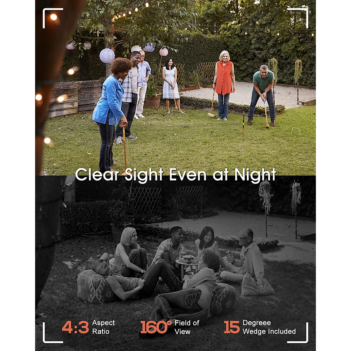 Dzees Doorbell Camera Wireless, 2K Video Doorbell Wireless, WiFi Doorbell with AI Analysis, Rechargeable Wireless Battery, IP65 Weatherproof, 2-Way Audio, 160º Wide-Angle, Anti Theft