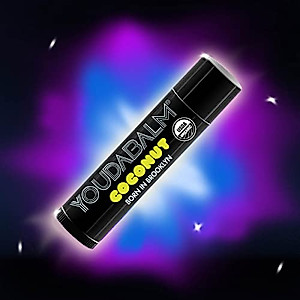 You Da Balm Organic Lip Balm, Coconut Flavor - 100% Natural Lip Moisturizer, USDA Certified - Lip Balm for Dry, Cracked Lips (2 Pack)