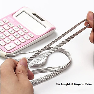 MJWDP 10 Digit Desk Calculator Financial Business Accounting Tool Mini Cute Portable Small Office Supplies