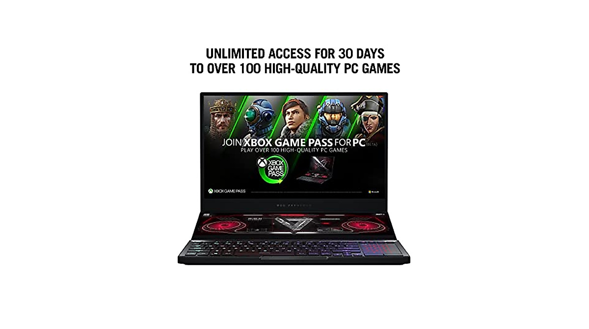ASUS ROG Zephyrus Duo SE 15 Gaming Laptop with Dual-Screen Power