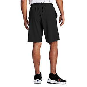 Champion mens Shorts, Light Gym Shorts, Athletic Shorts, 9" Inseam Shorts, Black-586551, Large US