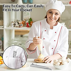 Table Crumb Sweeper, Crumb Sweeper for Tablecloth, Crumb Scraper Cumb Catcher on Table, Server Tools Stainless Steel Crumbers for Servers, Waiters and Waitresses