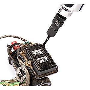 Titan 12039 1/2-Inch Drive to 1/4-Inch Hex Drive Quick Change Adapter