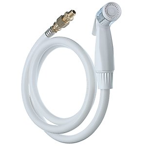 DANCO Complete Installation Kit for Vinyl Faucet Spray Hose & Assembly, White, 4-Feet, 1-Set (16560)