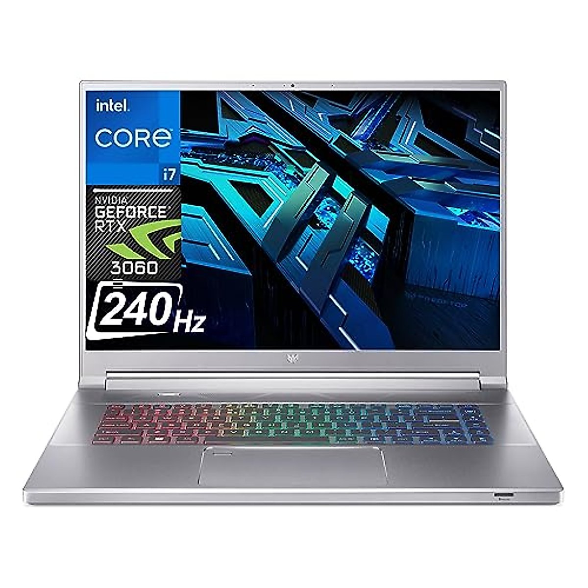acer Predator Triton 300 SE Gaming Laptop 2023 Newest, 16" 240Hz 2K Display, Intel Core i7 12700H Processor, NVIDIA GeForce RTX 3060, 32GB DDR5 RAM, 1TB SSD, Backlit Keyboard, Windows 11 Home