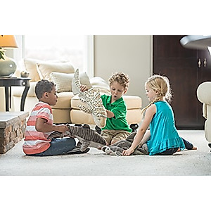 Wild Republic Zebra Shark Plush, Stuffed Animal, Plush Toy, Gifts for Kids, Living Ocean 30 Inches