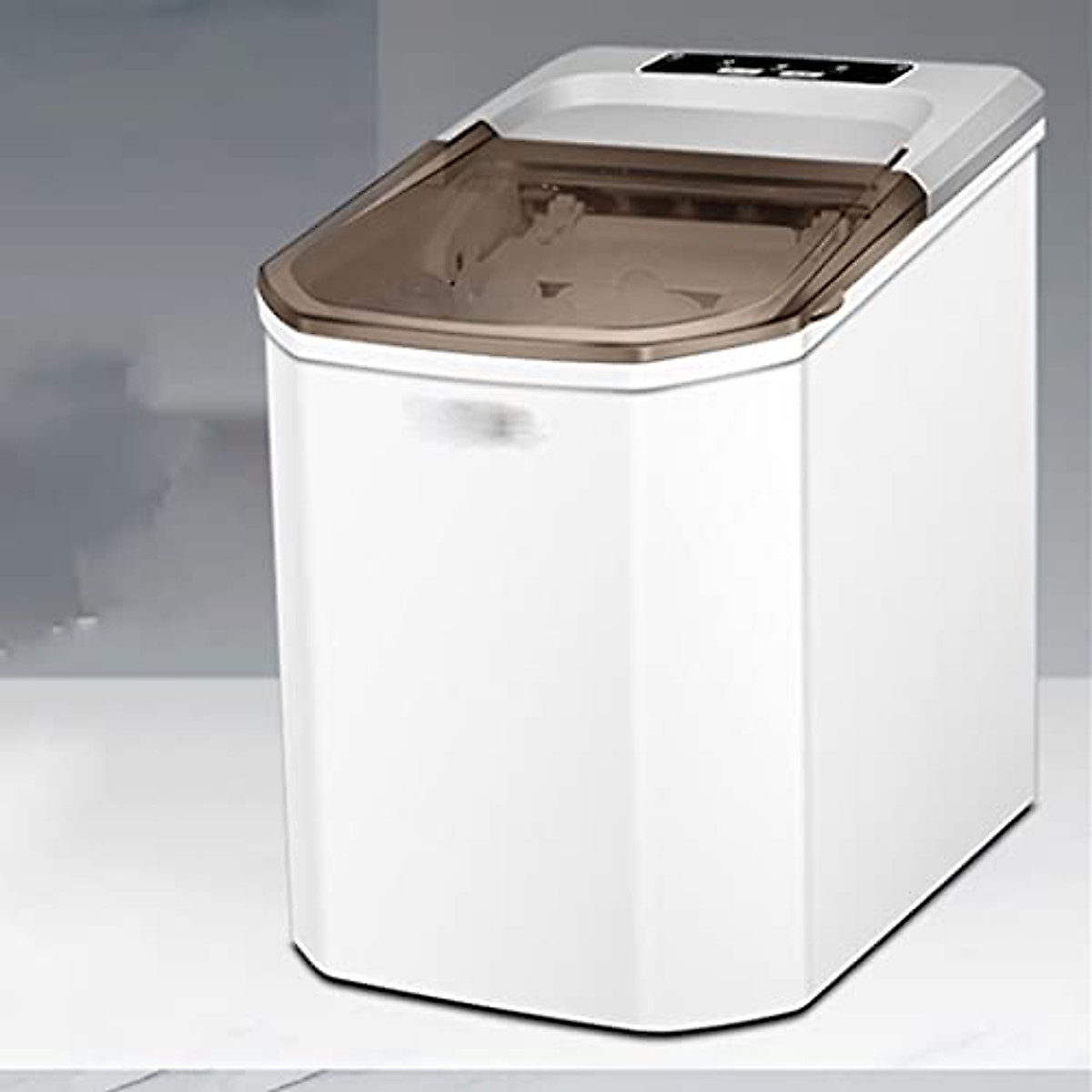 BybAgs ICES Ice Makinghine Home Mini Dormitory Automatic Round Ice Makinghine Commercial Milk Tea Shop Ice Makinghine/a/Size