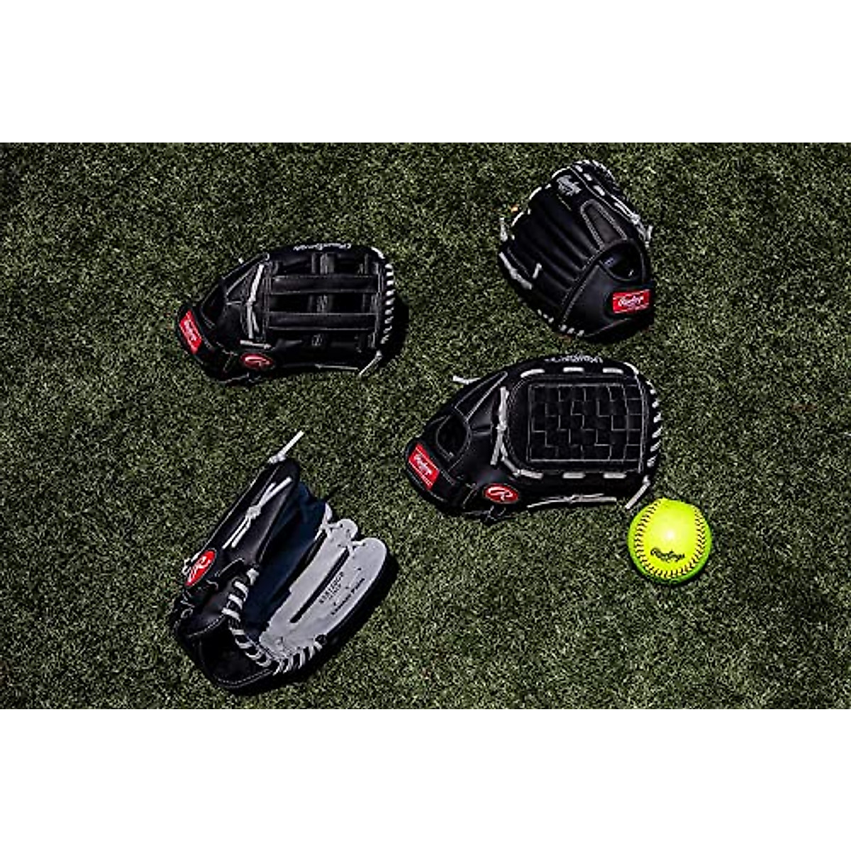 Rawlings | RSB Slowpitch Softball Glove | Right Hand Throw | 14" - Basket Web