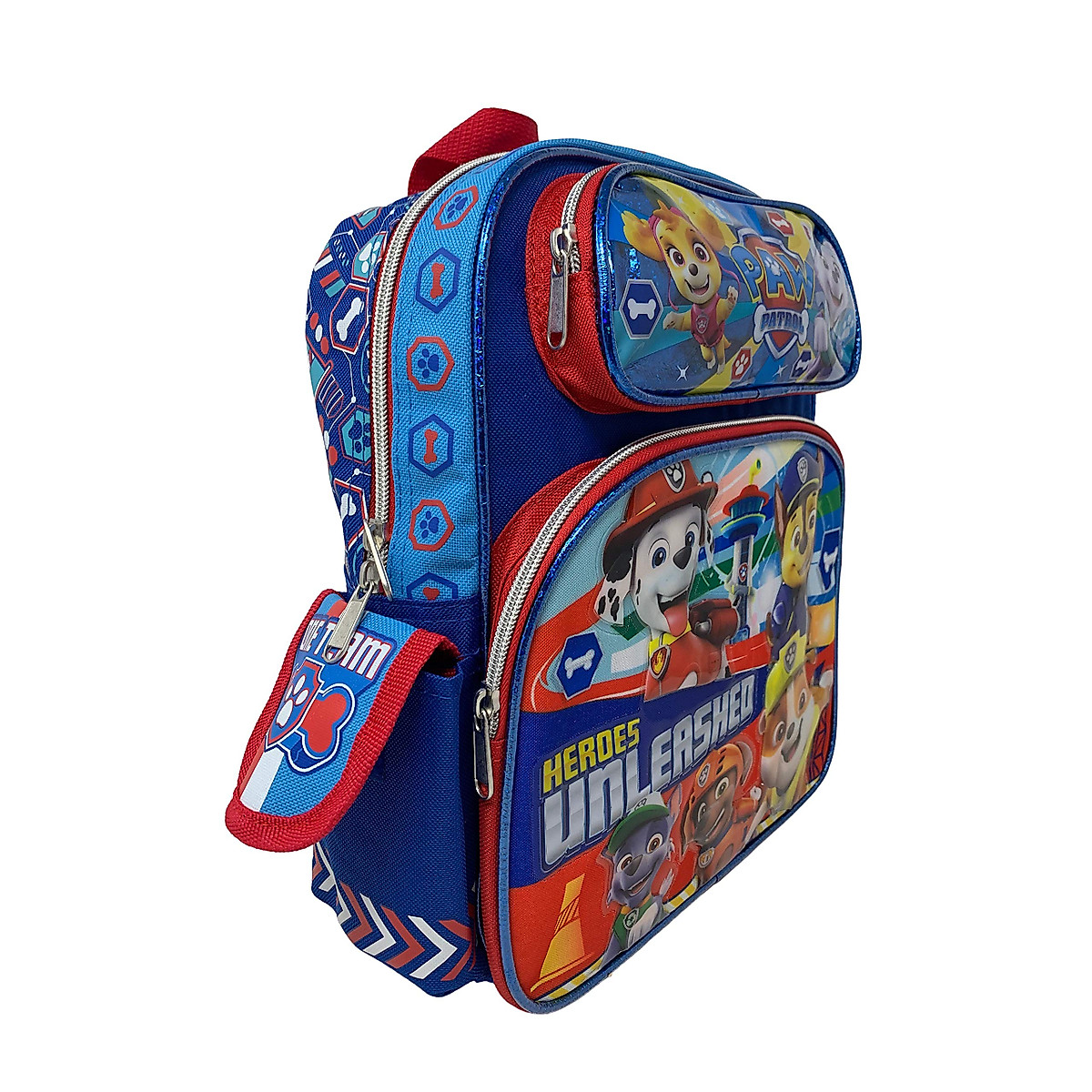 Nickelodeon Paw Patrol Boy's Backpack - Heroes (12 INCHES)