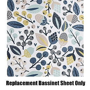 Replacement Part for Fisher-Price Soothing View Projection Bassinet - GVF96 ~ Berry Collection Print ~ Replacement Bassinet Sheet
