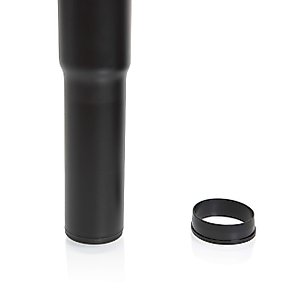 Gator Frameworks Standard Subwoofer Speaker Pole Mount with Adjustable Height (GFW-SPK-SUB60),Black