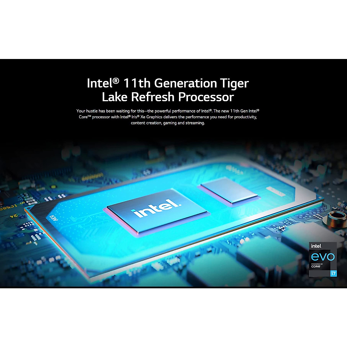 LG Gram 17 Ultra-Lightweight Laptop, 17" IPS WQXGA (2560 x 1600) 16:10 DCI-P3 99% Display, Intel Evo i7-1195G7, Wi-Fi 6, Webcam, 2X Thunderbolt4, 20 Long Battery Life (16GB 4266MHz RAM | 1TB PCIe SSD)