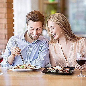 Top Grade Japanese Natural Wood Chopsticks, 1 Pair with Case, Reusable Classic Style, Value Gift Set(Blue)