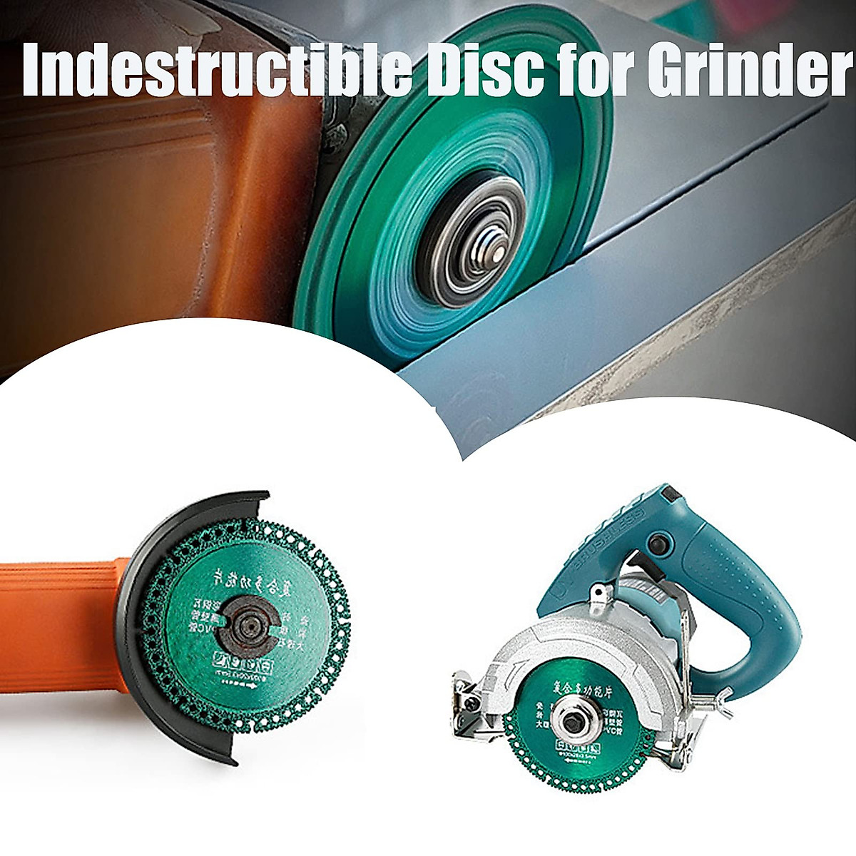 Indestructible Disc for Grinder, Indestructible Cutting Disc, Indestructible Disc for Angle Grinder (5 pcs)
