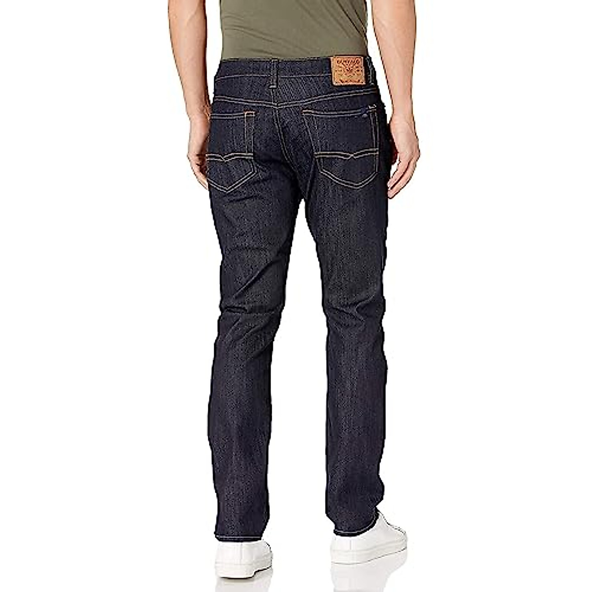 Buffalo David Bitton Men's Slim Ash Jeans, Rinse Wash Indigo, 34x32